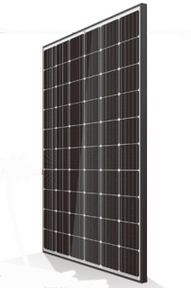 Black frame mono solar panel 330W – SolarFeeds