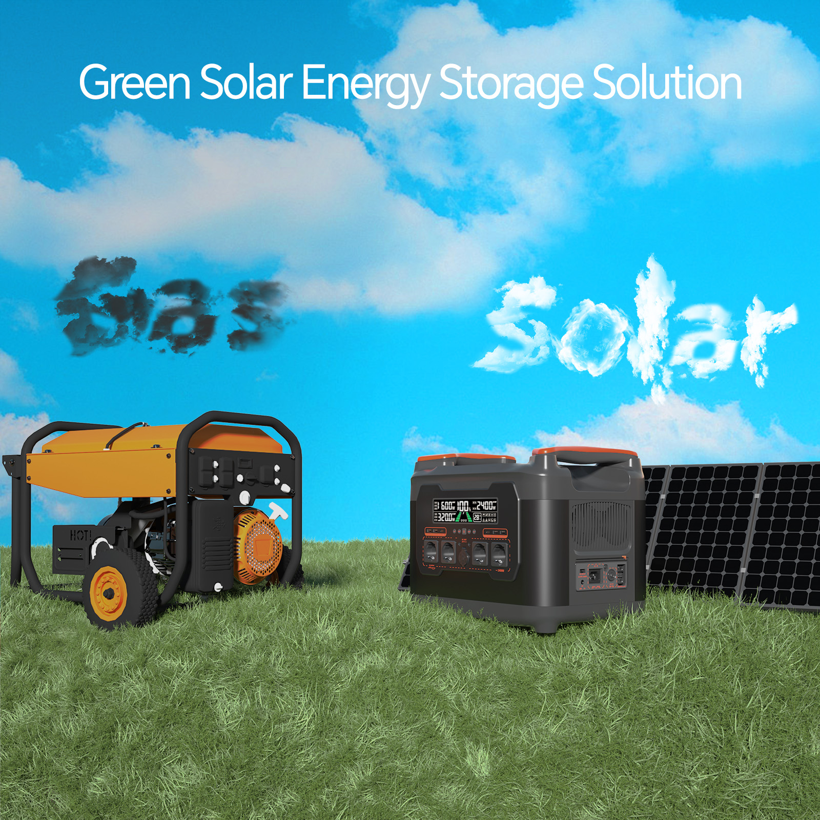 Portable Power Station/Micro Inverter/Balcony Power Plant System ...